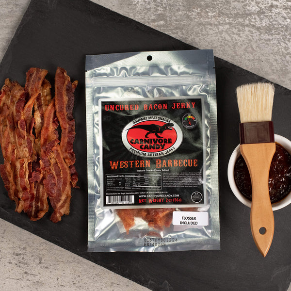 Western Barbecue Bacon Jerky // Manly Man Co® - Manly Man Co.