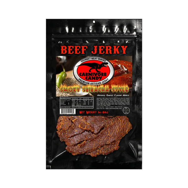 Smoky Sriracha Style Beef Jerky - Manly Man Co.