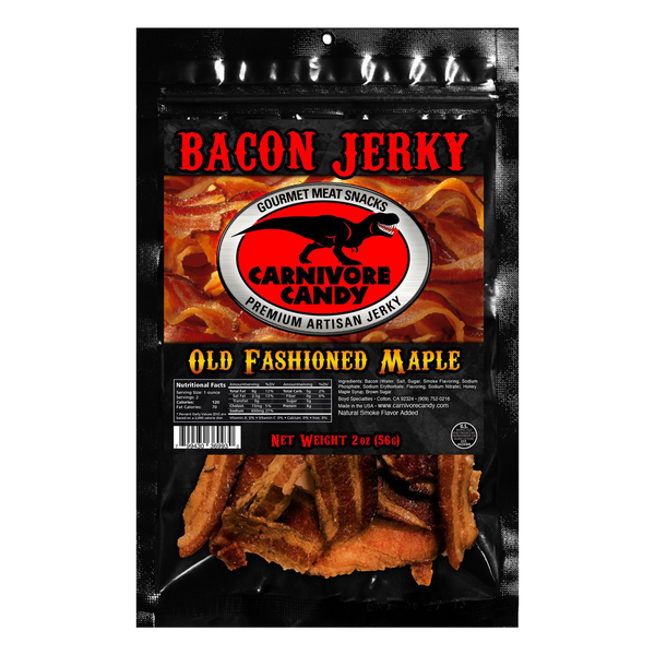 Old Fashioned Maple Bacon Jerky // Manly Man Co® - Manly Man Co.