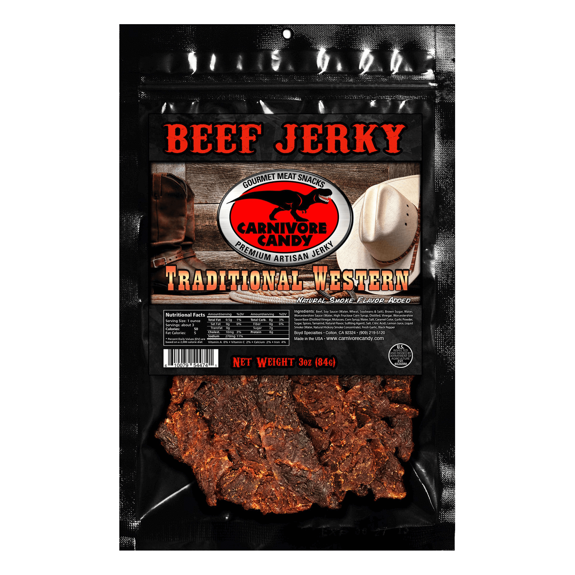 Traditional Western Beef Jerky // Manly Man Co® - Manly Man Co.